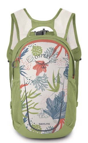 Osprey Daylite Kids Backpack Green Coral Life Print Hiking Backpacking ...