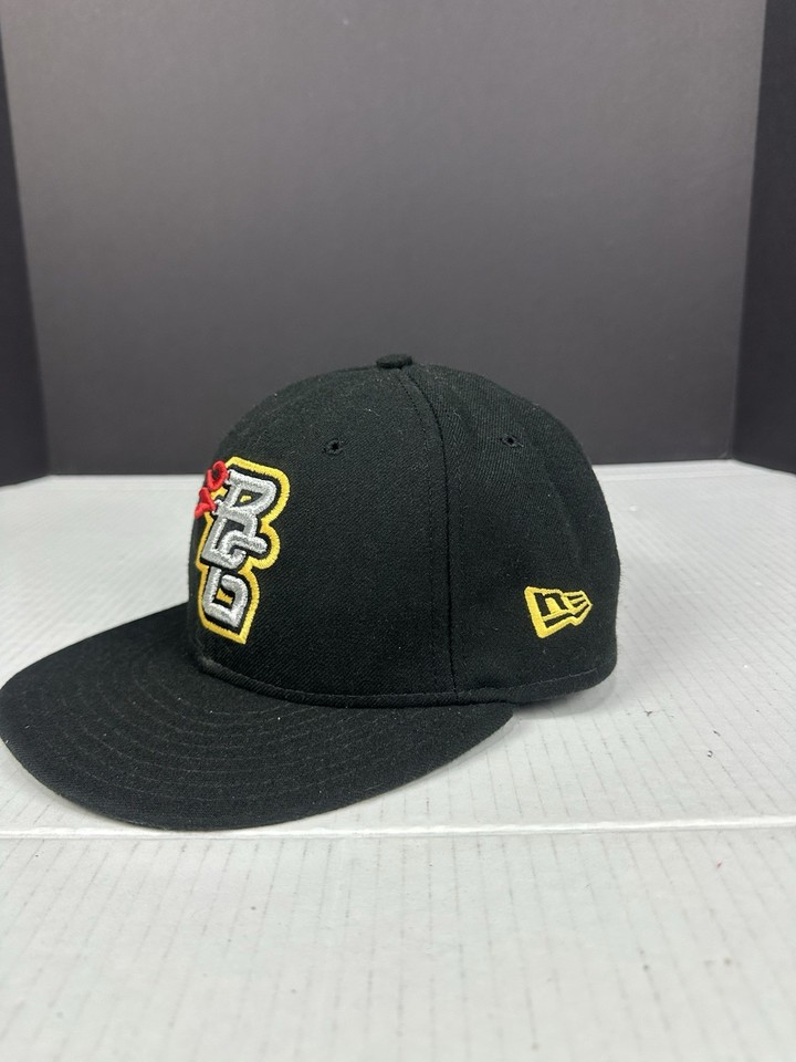 Bowling Green Hot Rods New Era MiLB Vintage Hat Size 7 Fitted Rare Logo ...