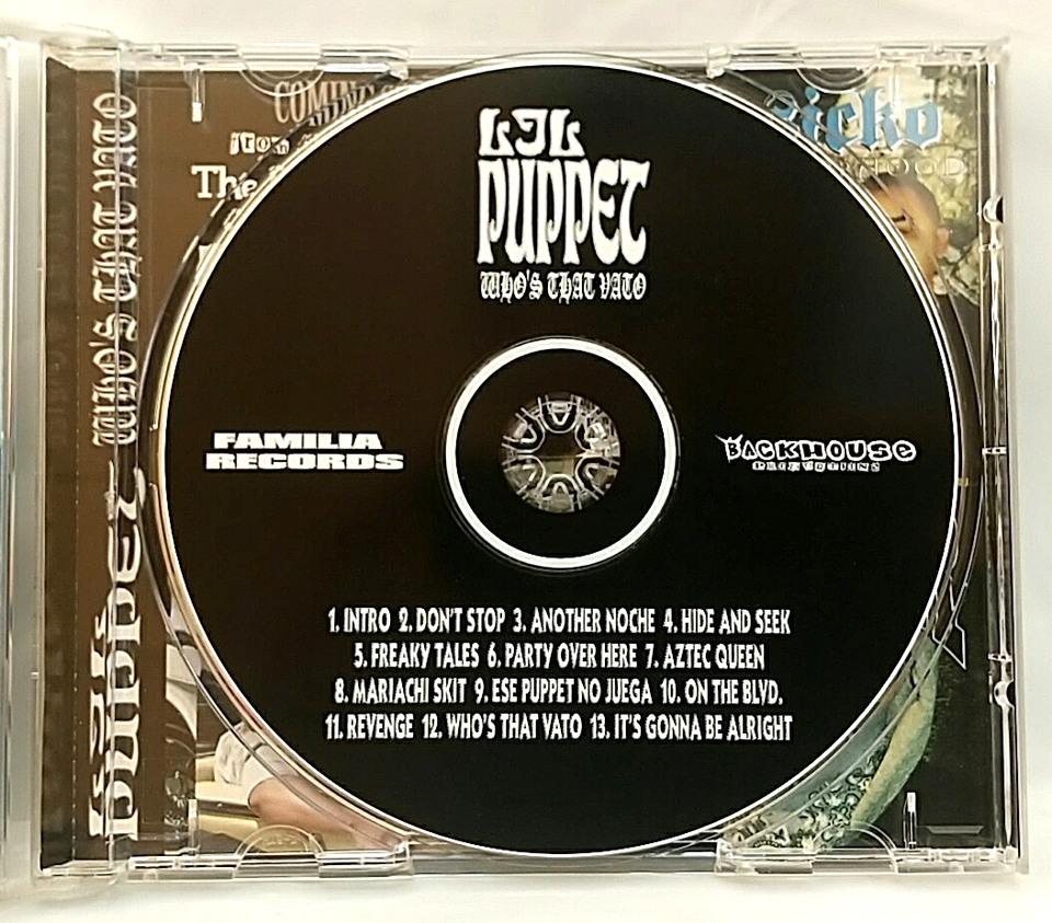 (CD) Lil Puppet – Who's That Vato, US OG Press, FAM 3386-2, Album, Rare ...