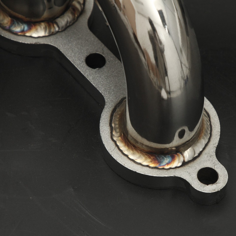 Single Turbo Header for LSX LS2 T4 Top Mount Swap Crossover with 44mm ...