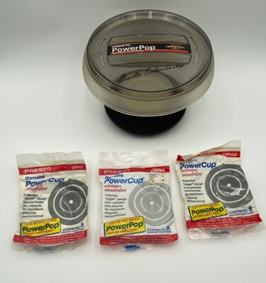 Presto PowerPop Microwave Popcorn Popper 04830 Orville Redenbacher ...