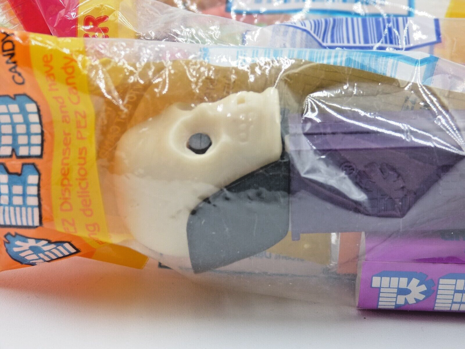 PEZ Witch w/green face & Skull w/purple base + Santa Claus. New in ...
