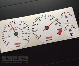 KIDS RIDE ON Pedal Car Speedo Rev Counter, Fuel & Water Temp Dials ...