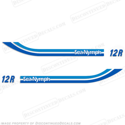 Fits Sea Nymph 12R Boat Stripe Decal Kit | eBay