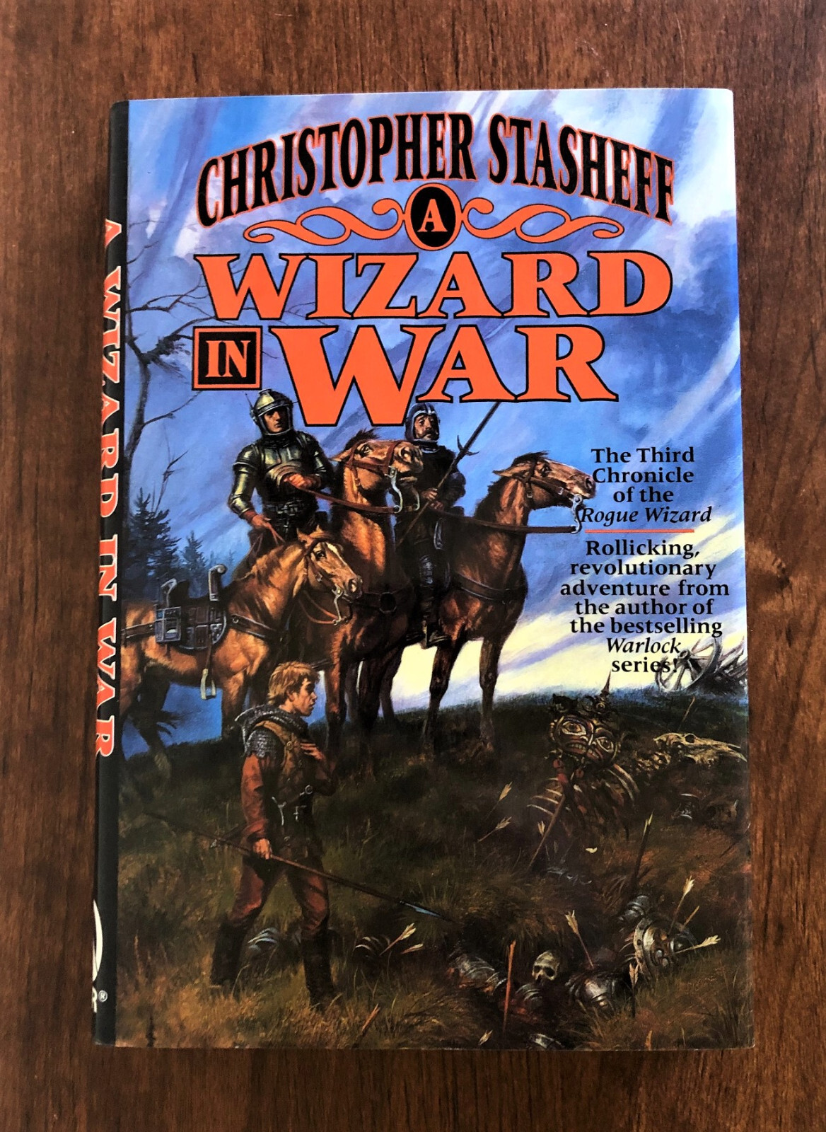 A Wizard in War by Christopher Stasheff (1995 Hardcover) SIGNED First ...