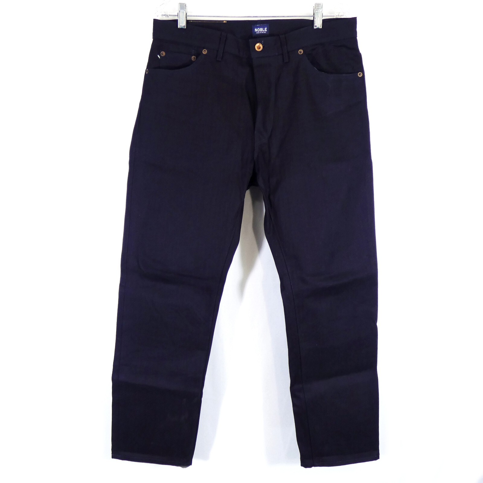 NOBLE Truman Hand Made USA Cone Mills Selvedge Denim Deep Navy Truman ...
