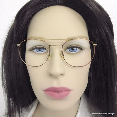 Infinity Eyeglass Frames Golden Tortoise Wire Rim 53 19 145 Oversized ...