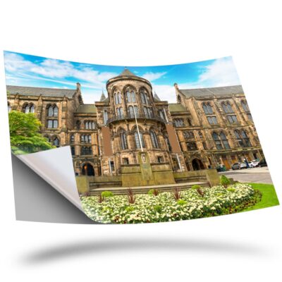 1 x Vinyl Sticker A2 - Glasgow University Scotland Building #16057 ...