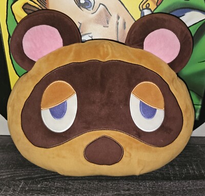 Tomy Club Mocchi Mocchi Nintendo Animal Crossing 15" Inch Plush Pillow Tom Nook | eBay