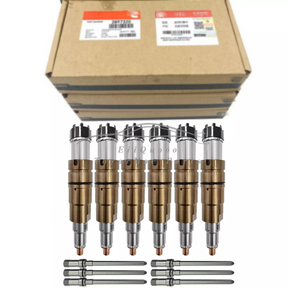 Cummins ISX15 QSX15 6X Fuel Injector w/Tube 2897320 5579419PX | Diesel ...