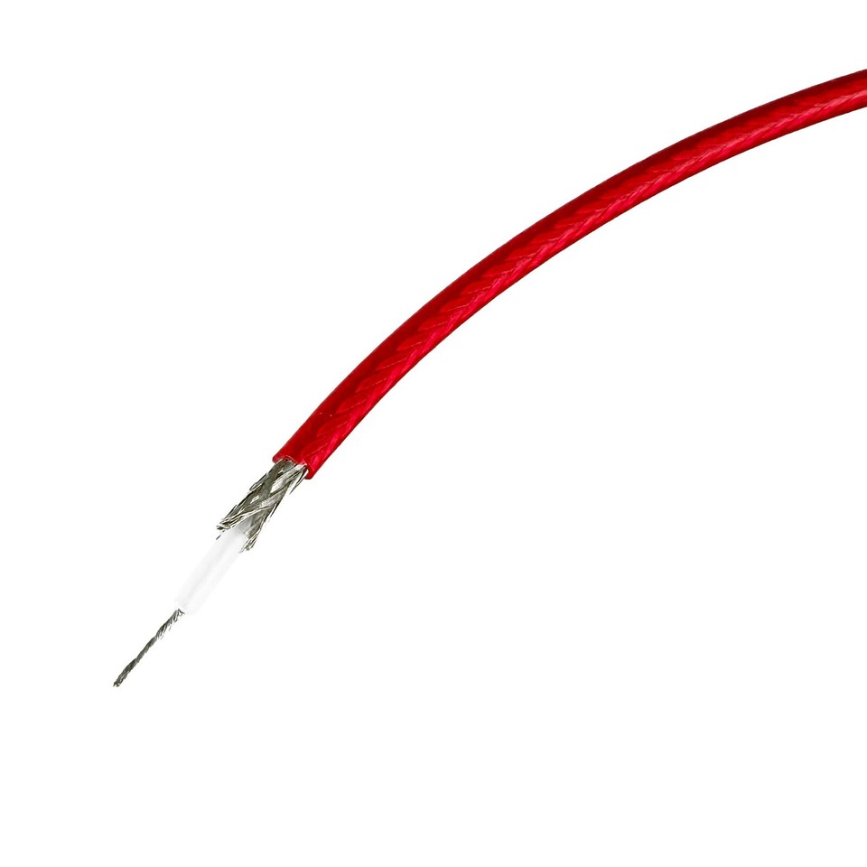 CB Radio Aerial Coax RG 58 49FT 15M with Soldered PL259 Plugs RED | eBay UK