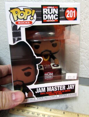 Funko Pop vinyl figure Figurine New in Box, Run DMC 201 Jam Master Jay ...