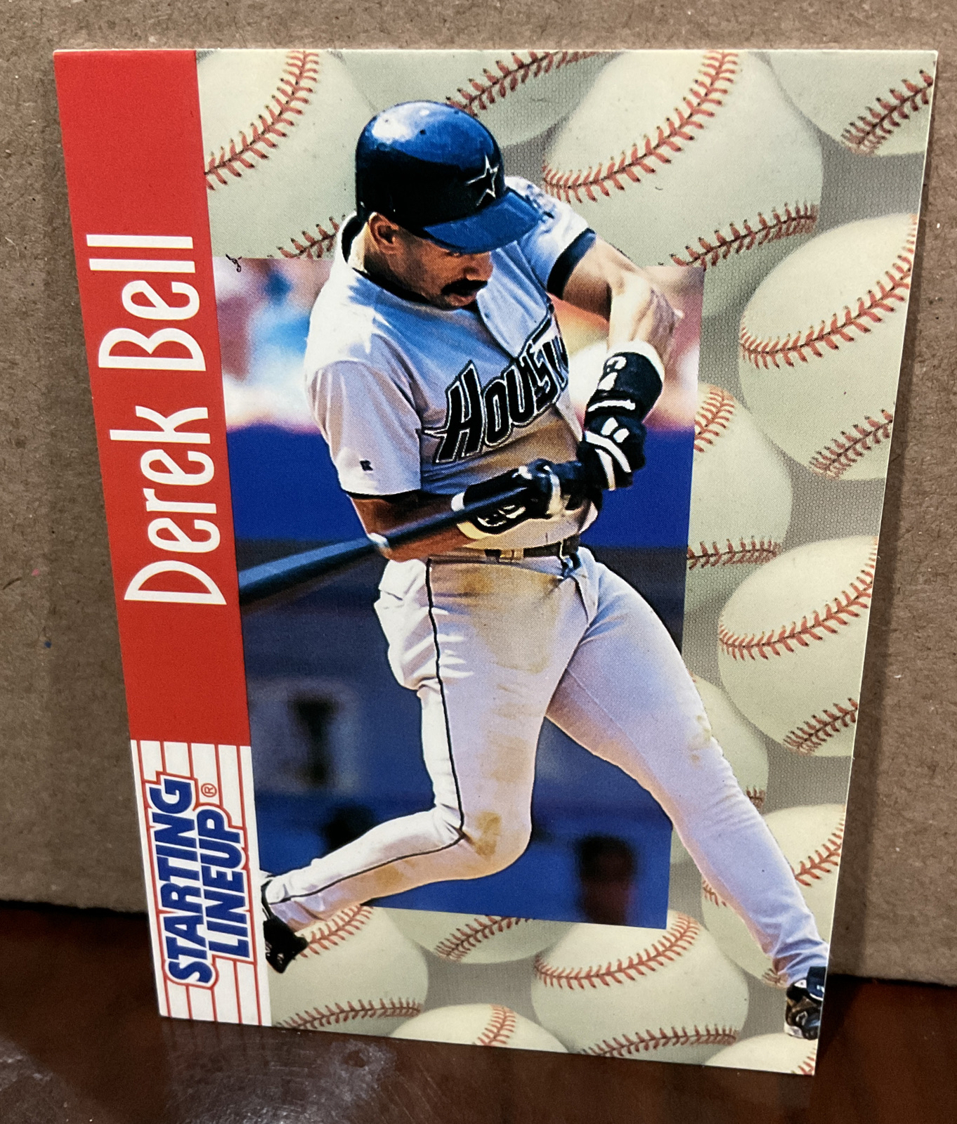 DEREK BELL 1997 KENNER STARTING LINEUP CARD - HOUSTON ASTROS | eBay