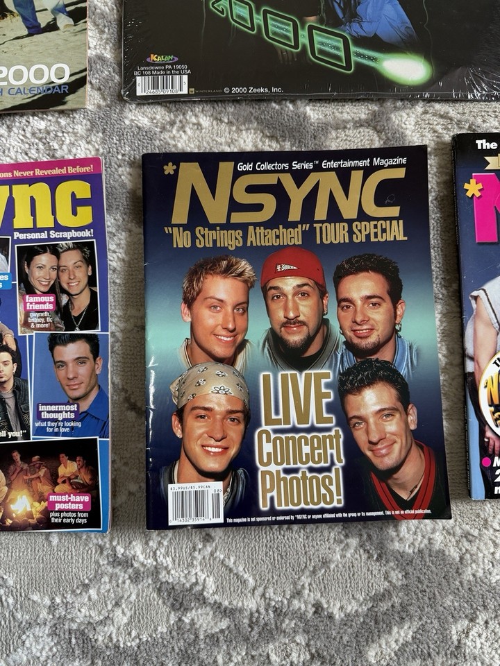 NSYNC lot of 2000s Magazines & Calendars | eBay
