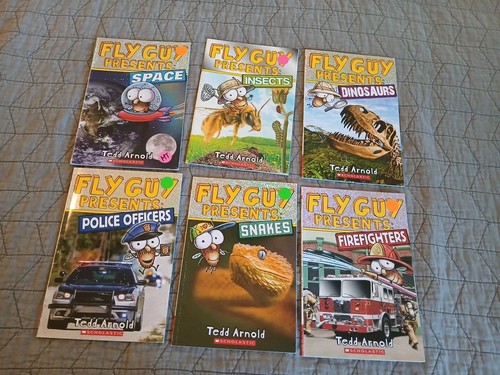 Lot of 5 FLY GUY Presents by Tedd Arnold VGC Scholastic | eBay