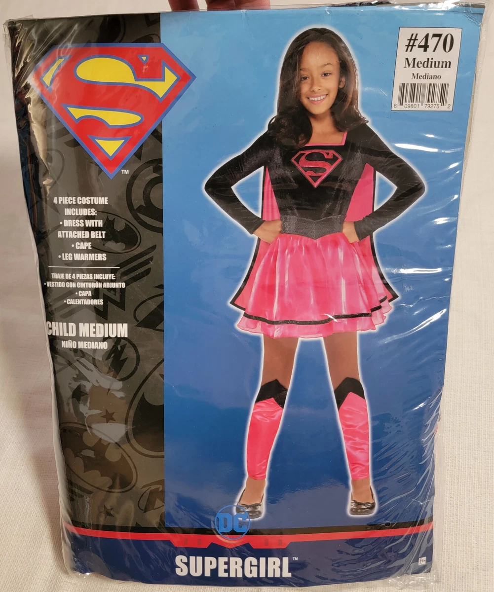 Pink Supergirl Costume For Women