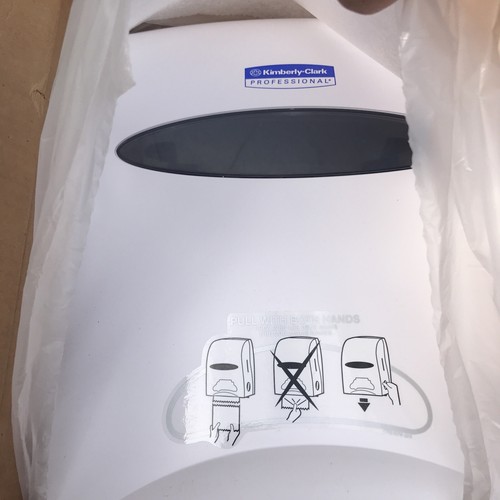 Kimberly Clark Sanitouch Roll Towel Dispenser, White 09991 | eBay
