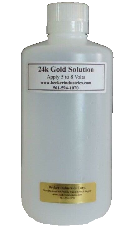 24K Gold plating solution, Electroplating Solution Industrial Grade ...