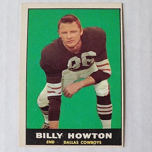 1961 Topps Football #24 Billy Howton, Dallas Cowboys | eBay