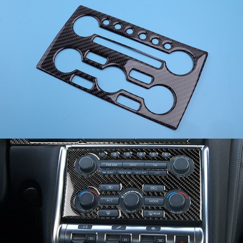 Carbon Fiber Black Dashboard Panel Cover Trim Fit for Nissan GT-R R35 ...
