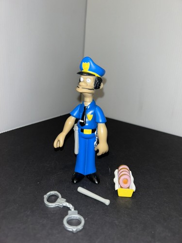 Simpsons World Of Springfield WOS Loose Series 7 Officer Lou Cop ...