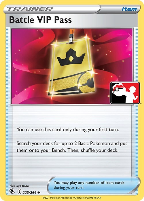 Battle VIP Pass 225/264 Prize Pack Series Cards Holo for sale online | eBay