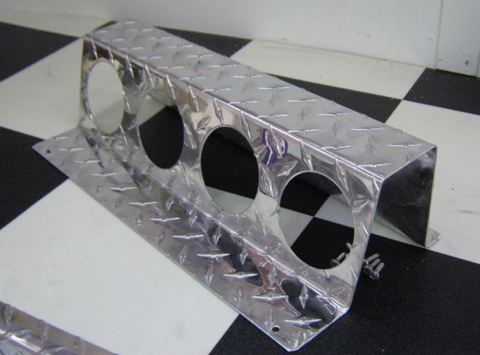 Aluminum Diamond Plate 4 Hole Can Shelf | eBay
