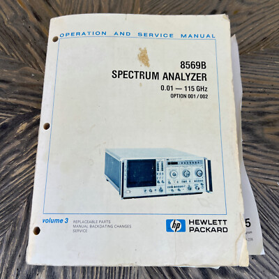 Manuals & Books - Spectrum Analyzer