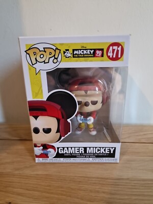 Funko Pop 471 Gamer Mickey Figure 90 Years Disney Figure | eBay UK