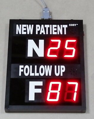 Hospital & CLINIC LED Display. Next Patient LED DISPLAY For Doctors. | eBay