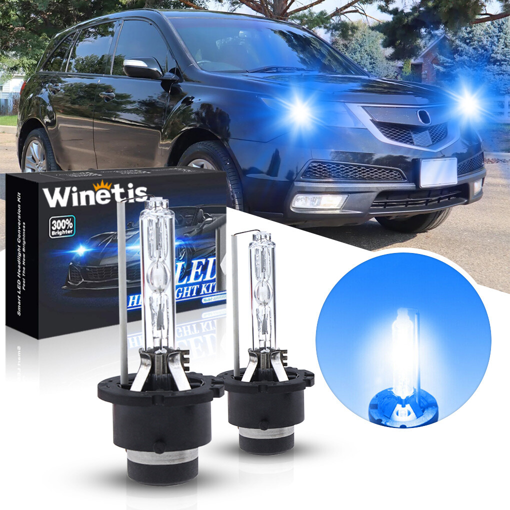 For Acura MDX 2007-2013 Low Beam - D2S 10000K Blue Xenon HID Headlight ...