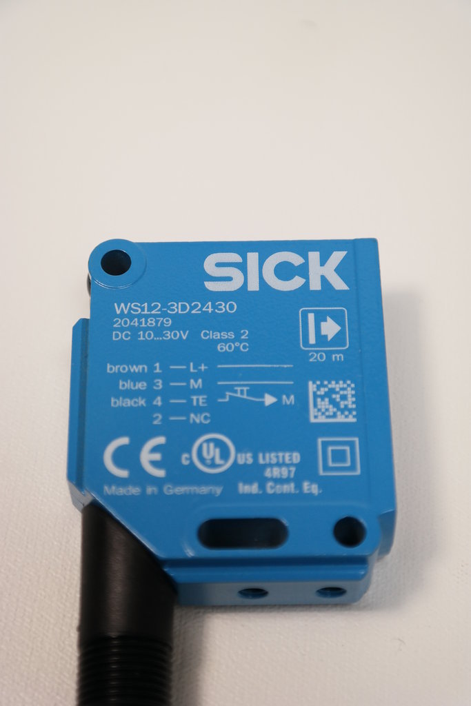 Sick - Through Beam Photoelectric Switch / Sensor WS12-3D2430 2041879 ...