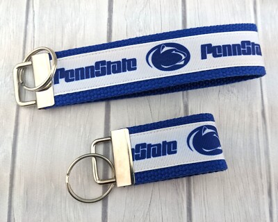 Penn State Key Chain College Key Fob Wristlet Stocking Stuffer College ...