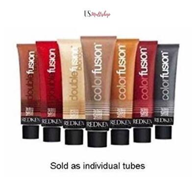 REDKEN Color Fusion Cream Hair Color 2.1 oz PRO-oxide cream developer 8 ...