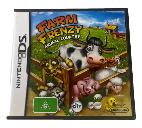 Farm Frenzy Animal Country DS 2DS 3DS Game *Complete* | eBay