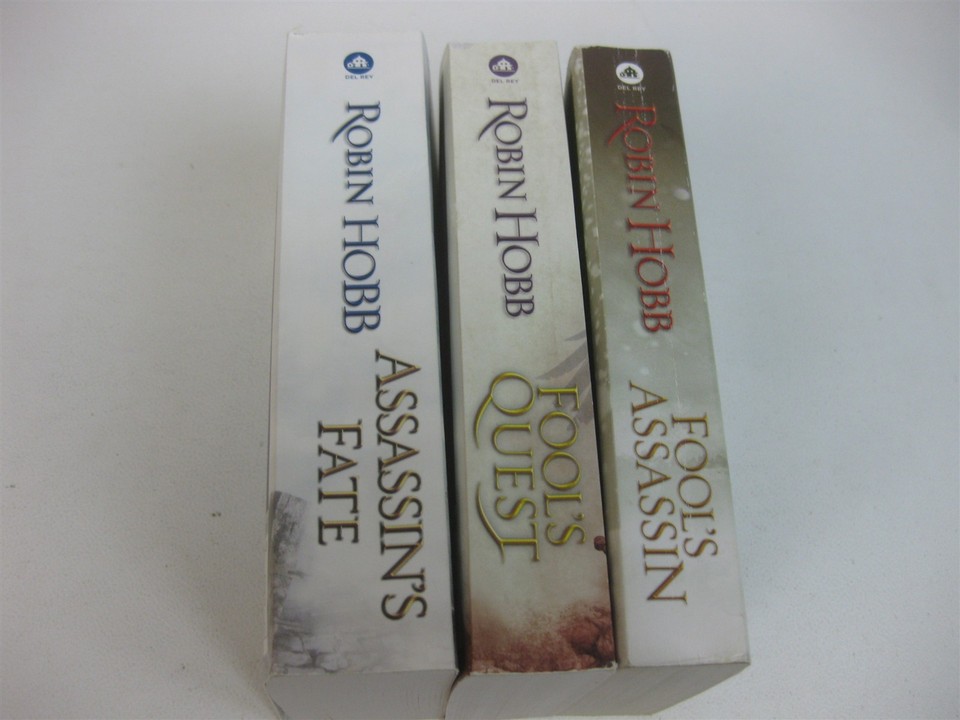 Robin Hobb Lot All 3 Fitz & the Fool Fools Assassin Fools Quest ...