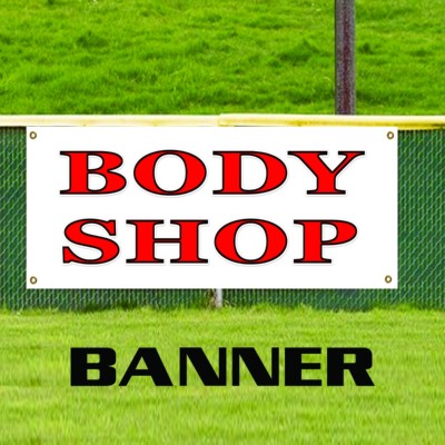 Body Shop Banner Sign Collision Repair Insurance Paint | eBay