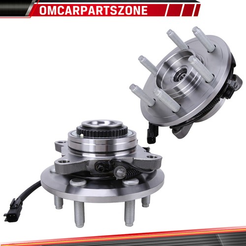 Pair 515142 Wheel Bearing Hub Front 4WD For 2011-2014 Ford F-150 ...