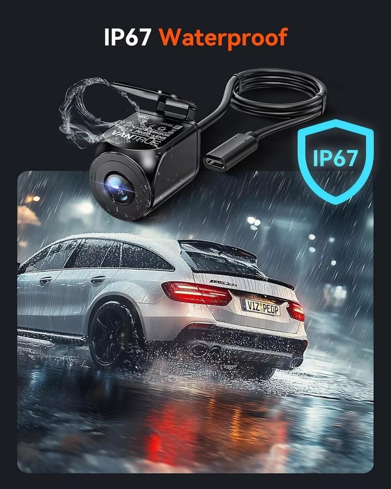 Vantrue RC09 Waterproof Rear Camera for N4S | N4 Pro S | S1 Pro Max | eBay