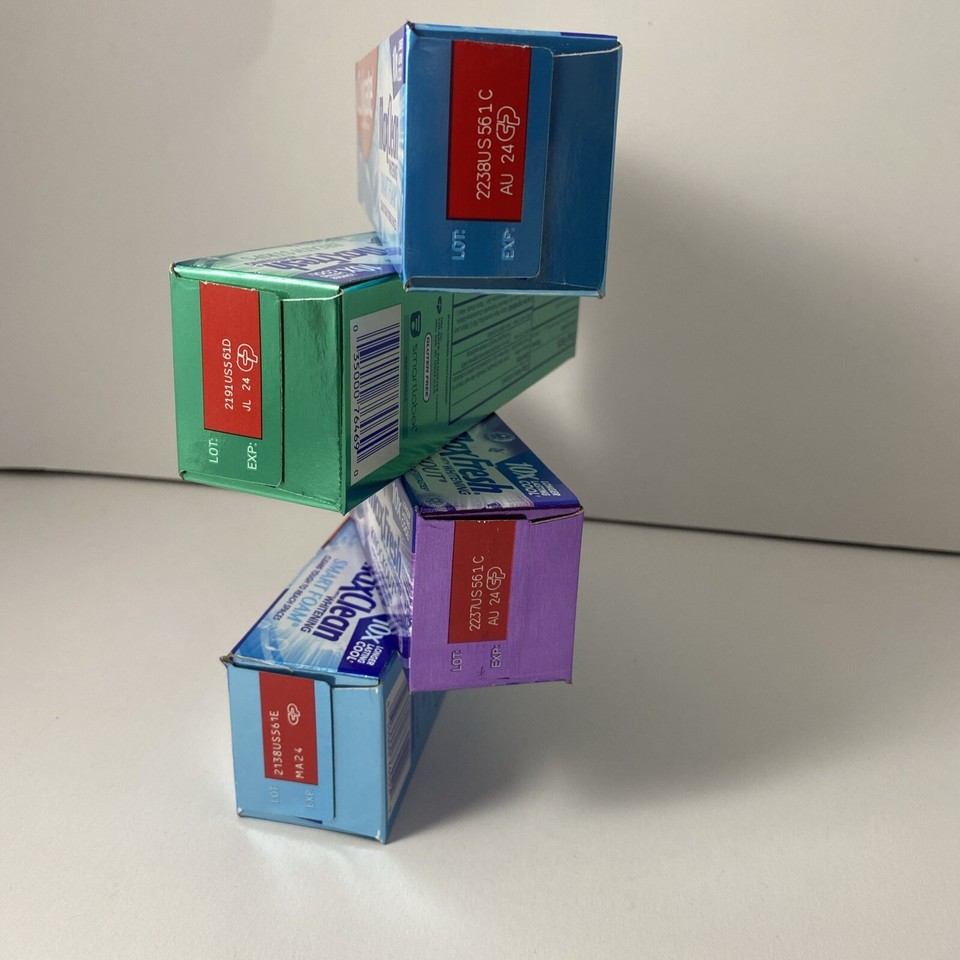 Set Of 4 Colgate Toothpaste 6 Oz Exp 5/24 To 8/24 MaxFresh, MaxClean ...