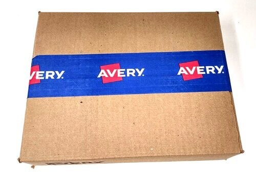 Avery White Labels Presta 94200 1x2 5/8 Matte Paper 150 sheets 4500 ...
