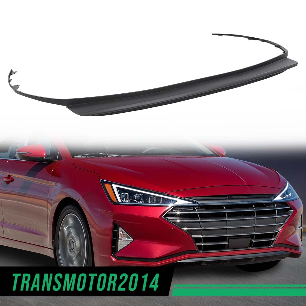 Bumper Lower Spoiler Deflector Lip Fit For 2017-2018 Hyundai Elantra ...