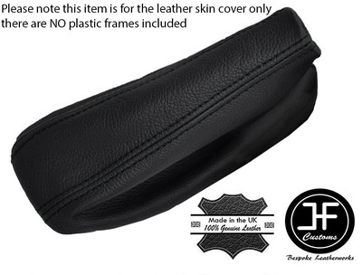BLACK STICH LEATHER EMERGENCY E BRAKE BOOT SKIN COVER FITS BMW E36 E46 ...