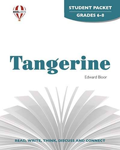 Tangerine - Student Packet by Novel Units, Inc - Paperback - GOOD ...
