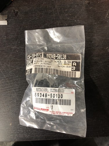 NEW OEM Genuine Toyota RETAINER ULTRASONIC 89348-50130 | eBay