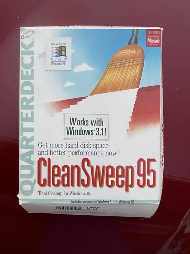 CleanSweep 95 (PC, 1995) for sale online | eBay