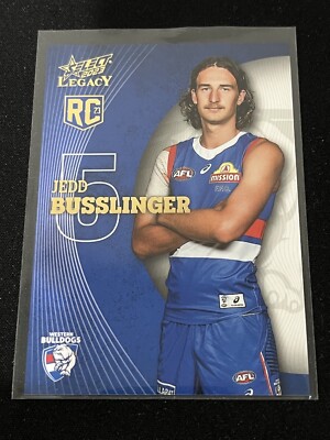 2023 AFL Select Legacy - Base Rookie Card Jedd Busslinger Western ...