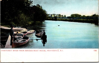 Pawtucket River from Rhodes Boathouse Providence Rhode Island Postcard ...