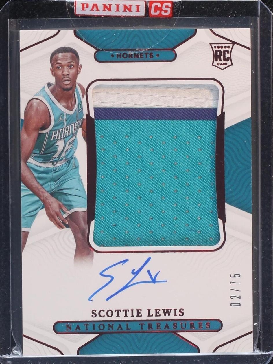 2021-22 Panini National Treasures - Rookie Patch Autograph Scottie ...
