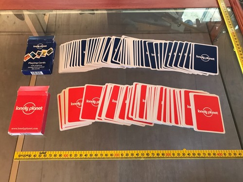 2x Packs Vintage LONELY PLANET Playing Cards Original Boxes TRAVEL ...